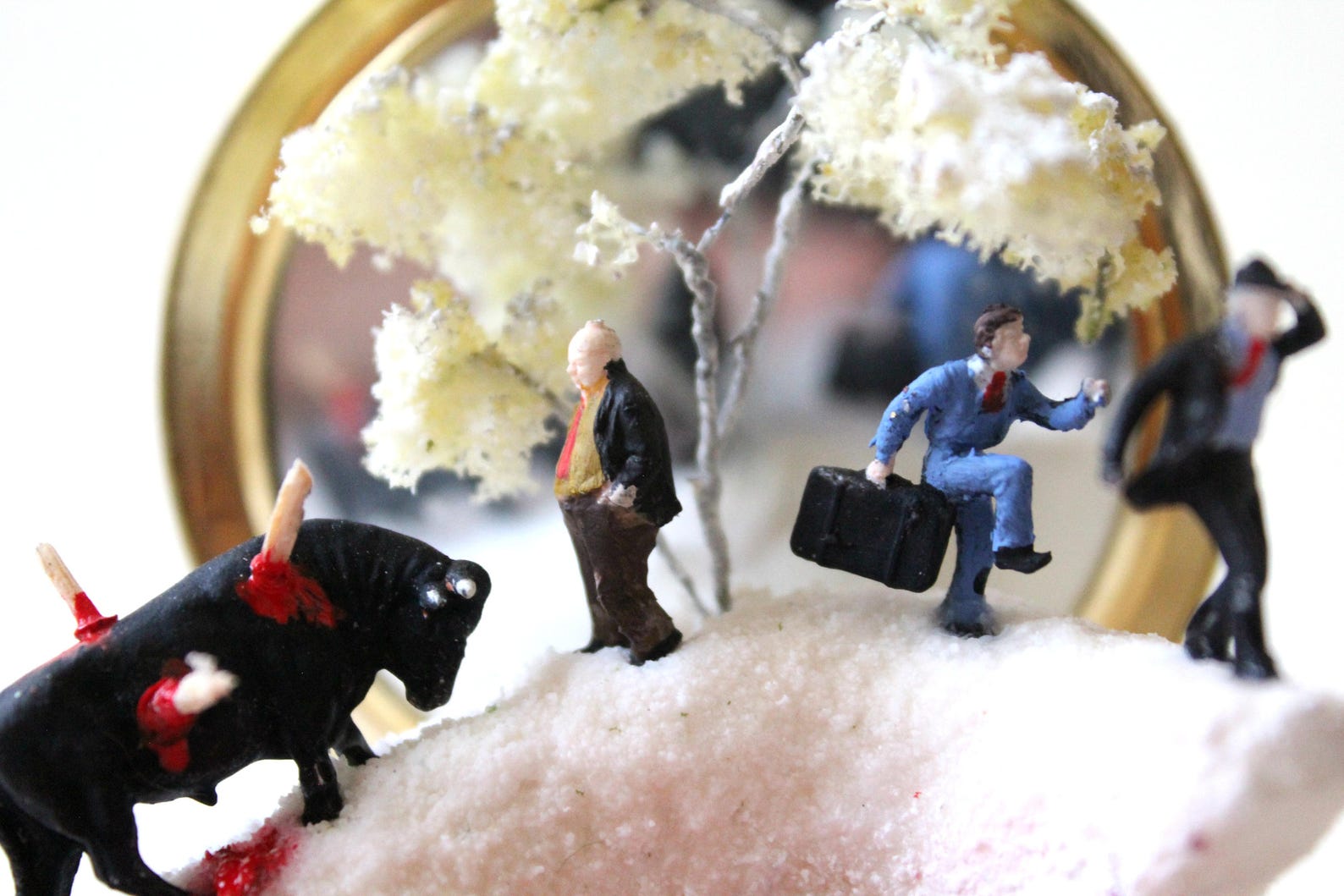 Miniature Diorama Fantasy Fairytale Micro World Compact Mirror Tiny ...