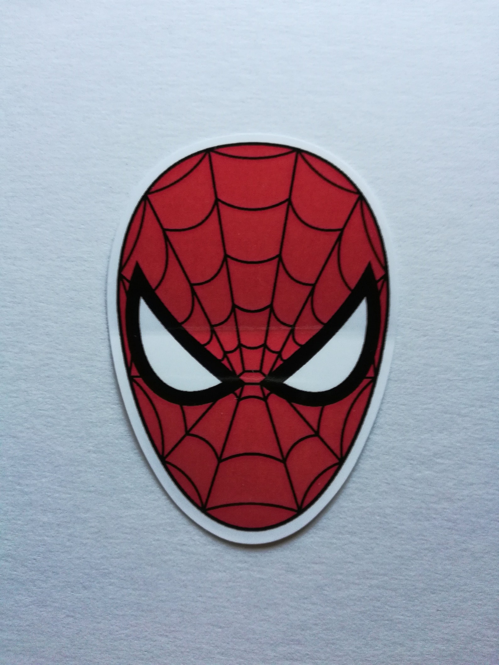 Spider-man Inspired Sticker - Etsy