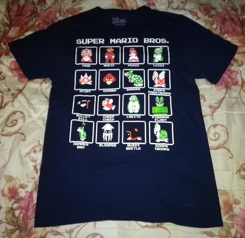 Super Mario Bros T-shirt - Etsy
