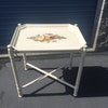 Vintage Elliott's Design Queen White Enameled Iron and Brass Queen Size ...