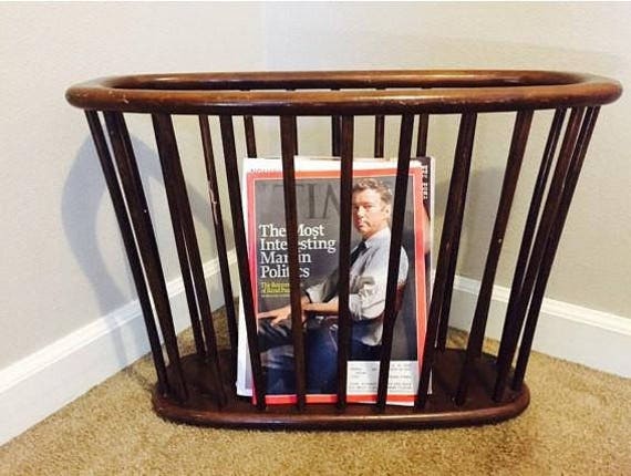 Vtg Japanese Mid Century Modern Magazine Rack 50s Raymor Retro | Etsy