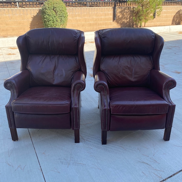 Used Leather Chair - Etsy