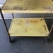 Vintage Cosco Yellow Metal Rolling Cart: 3-tier Industrial Bar Cart - Etsy