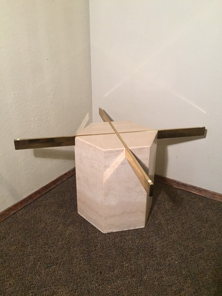 Artedi travertine table store