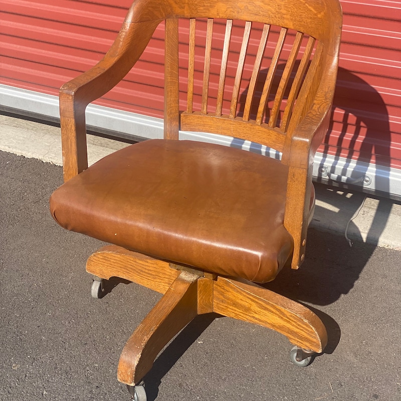 Bankers Chair - Etsy