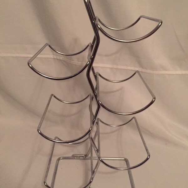 Chrome Wine Rack - Etsy