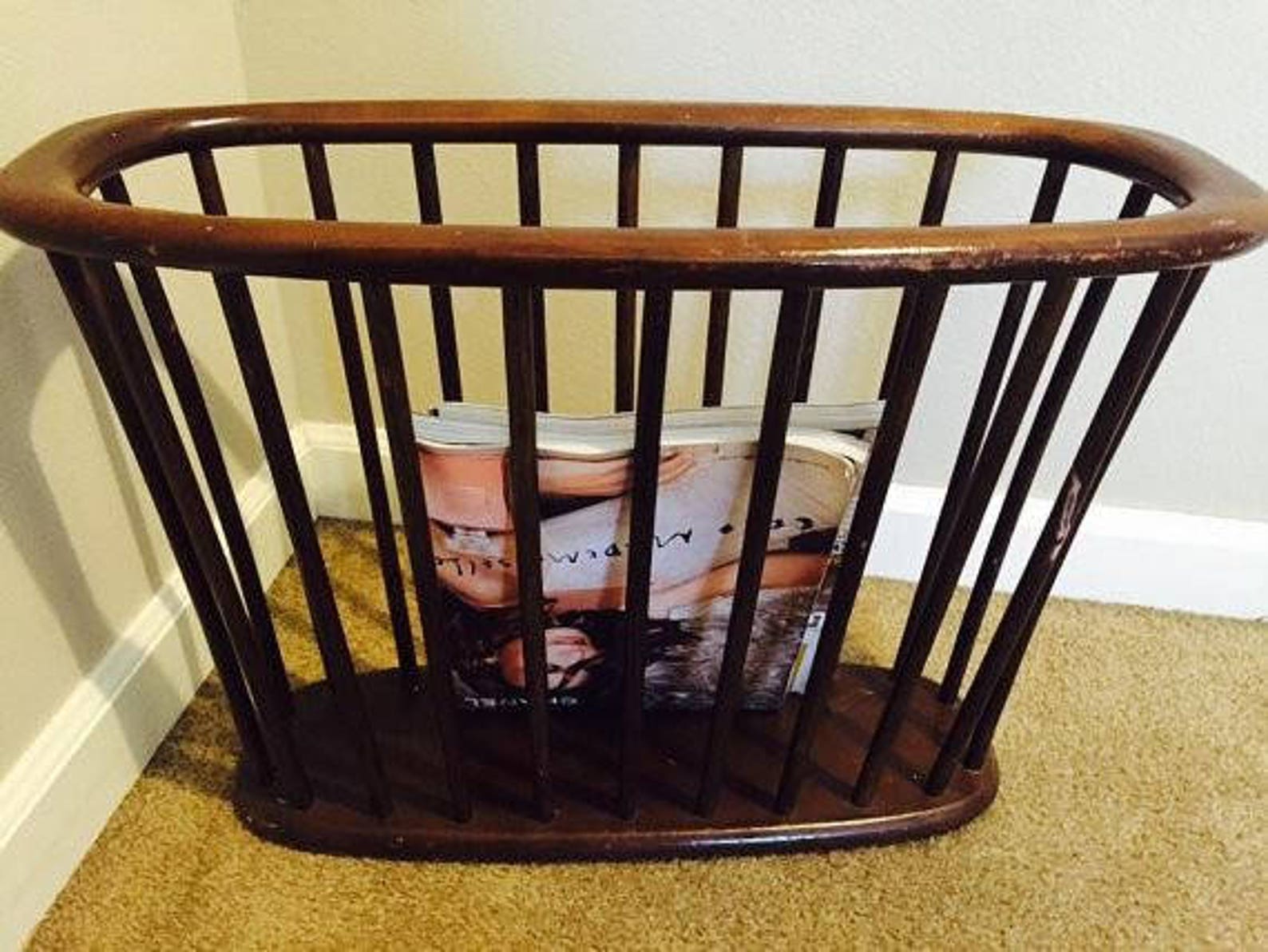 Vtg Japanese Mid Century Modern Magazine Rack 50s Raymor Retro - Etsy