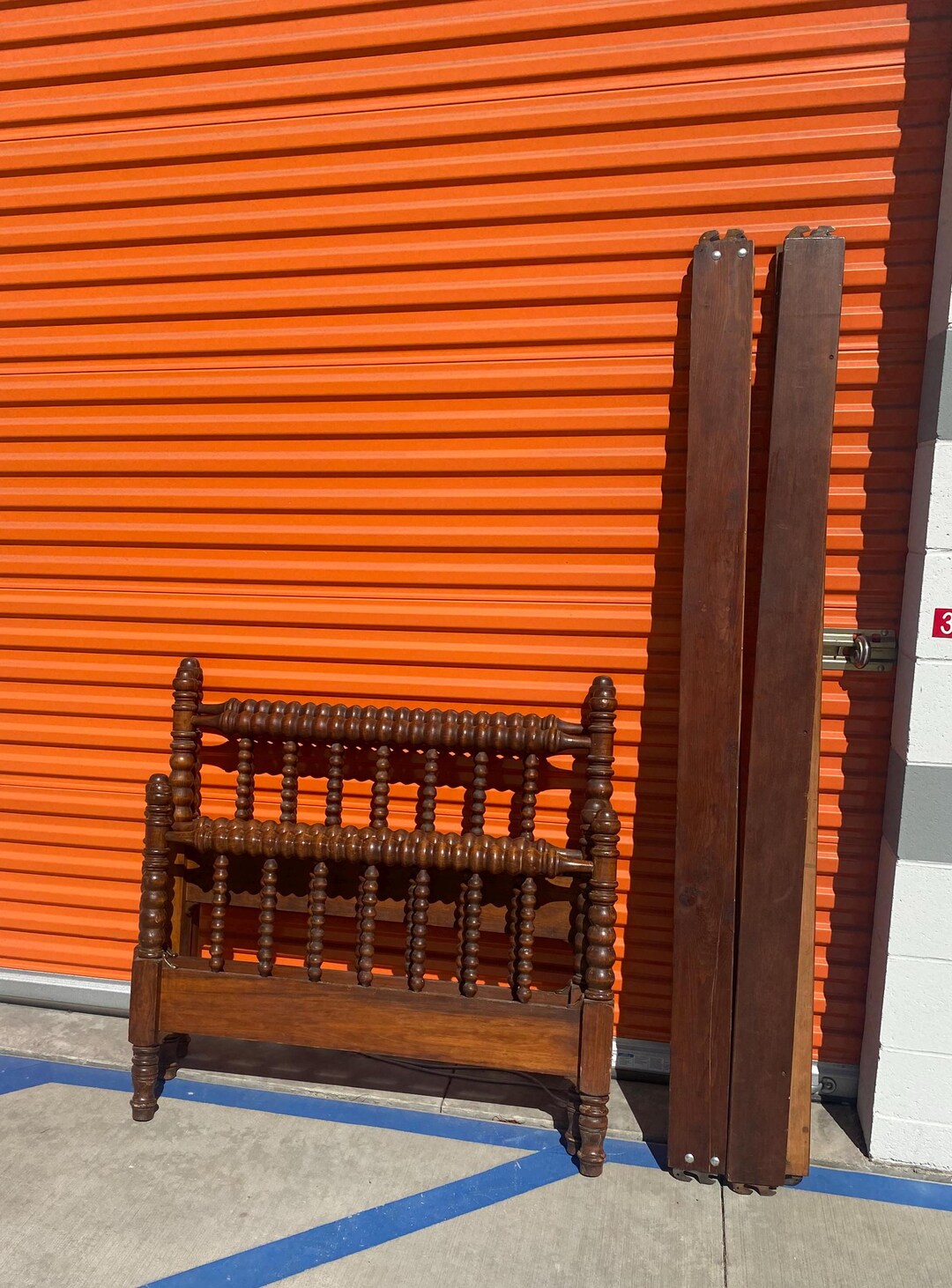 Pair of Antique Twin Size Spool Beds American Victorian Era - Etsy