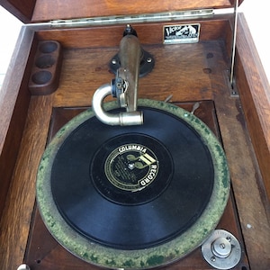 Early 1900’s Victorian Record Player, Victrola. “victor Talking Machine ...