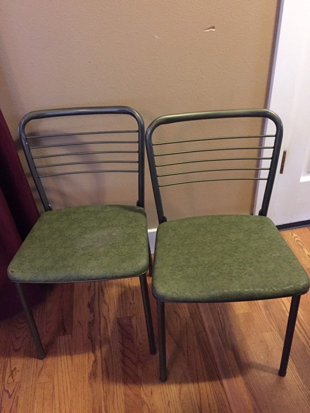Pair of Vintage Green Cosco "fashionfold" Gateleg Folding Chairs - Etsy