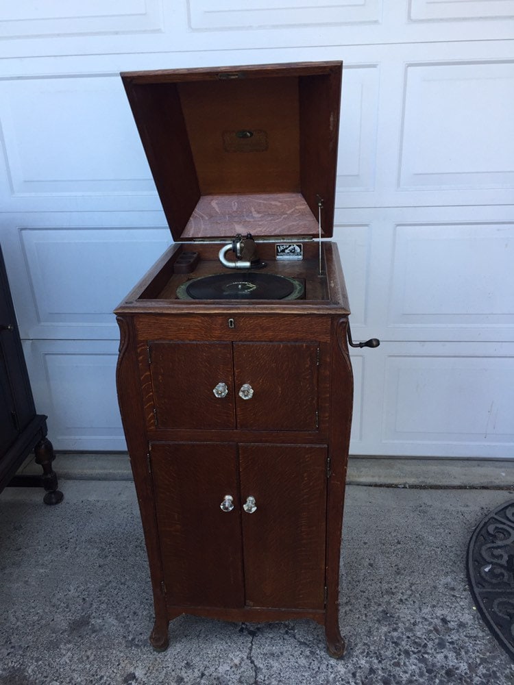 Antique Victrola Cabinet