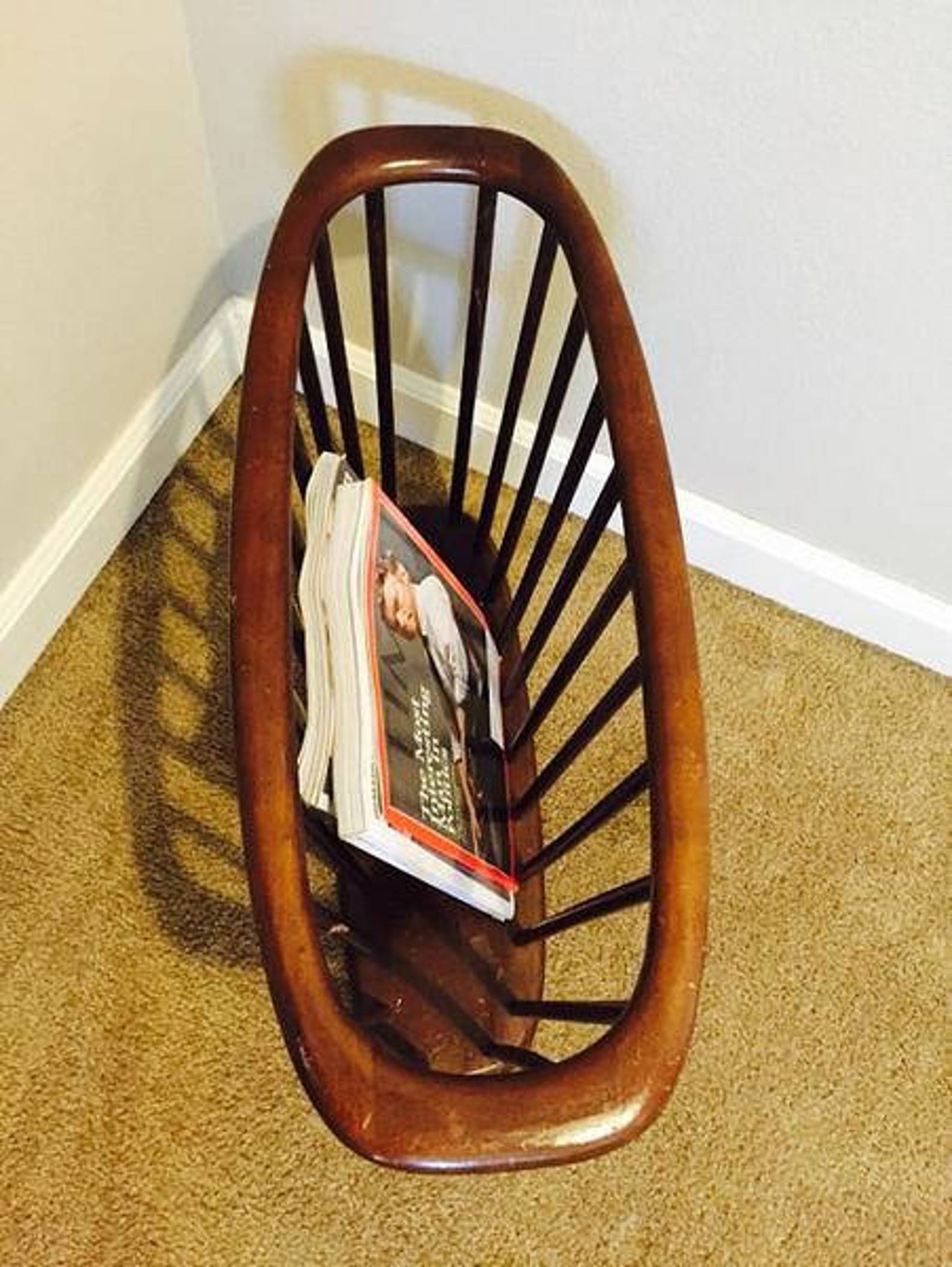 Vtg Japanese Mid Century Modern Magazine Rack 50s Raymor Retro - Etsy