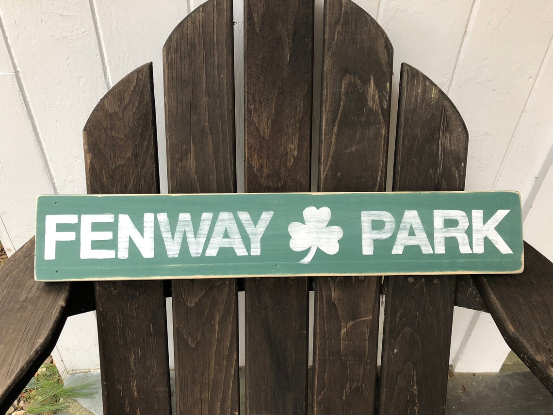 Fenway Park Sign - Etsy