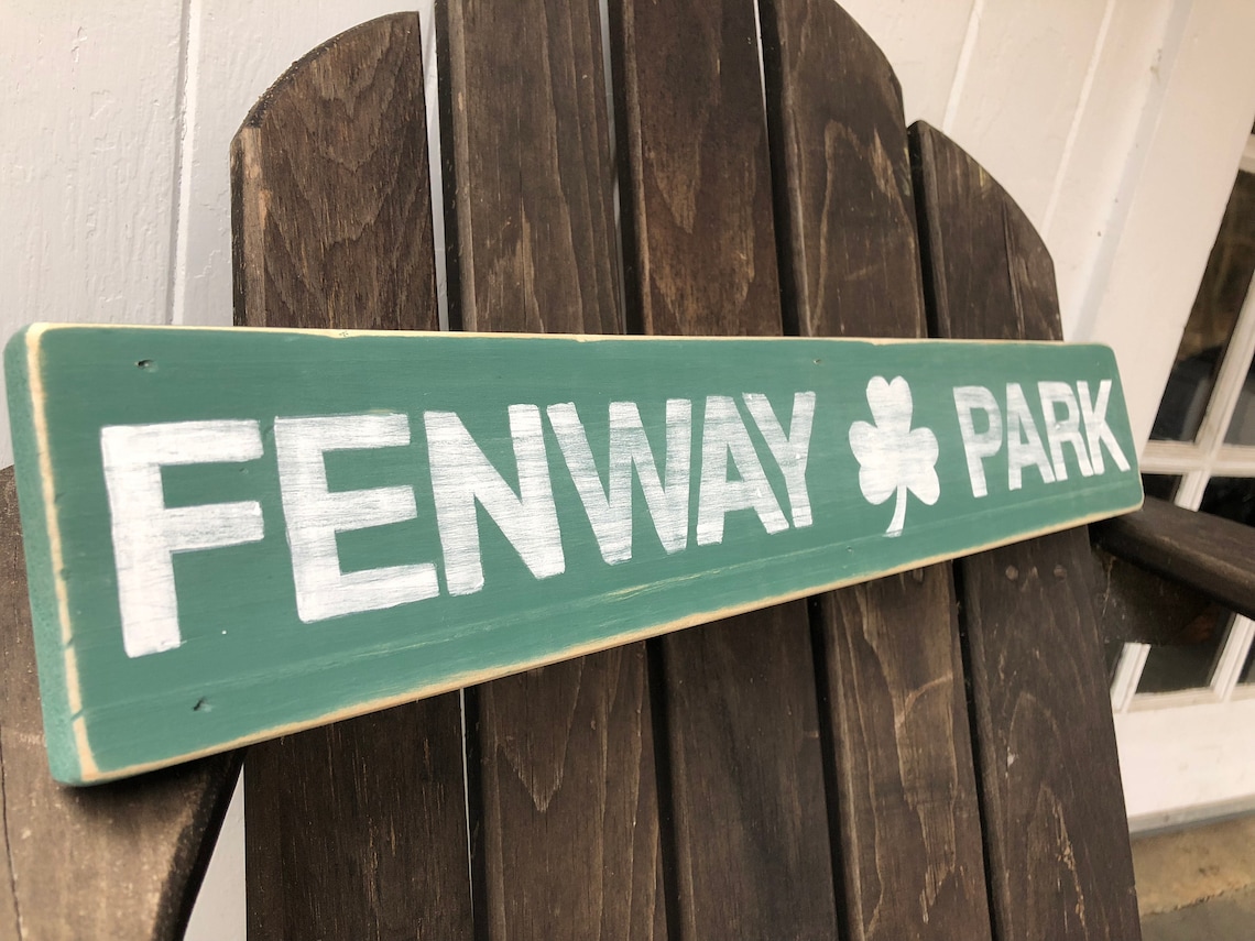 Fenway Park Sign - Etsy