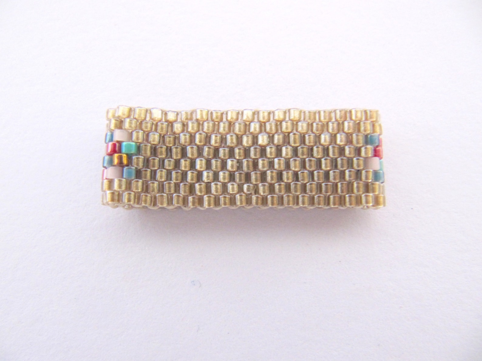 Miyuki Ring Peyote Ring Antialergic Ring Miyuki Gift for - Etsy