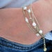 Multi String Perlen Armband, Minimalistische Armband mit ...
