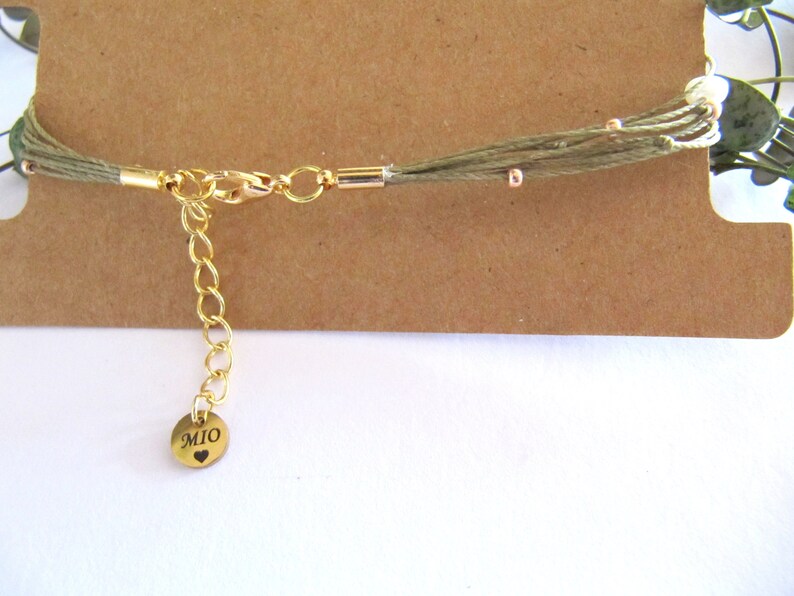 Multi String Perlen Armband, Minimalistische Armband mit ...