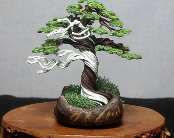Wire bonsai tree | Etsy
