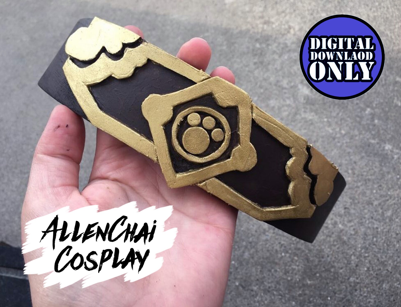 Gorou Choker Pattern/template Genshin Impact - Etsy