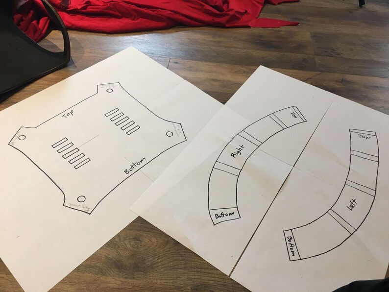 Harness Pattern PDF DOWNLOAD // Template and Pattern - Etsy