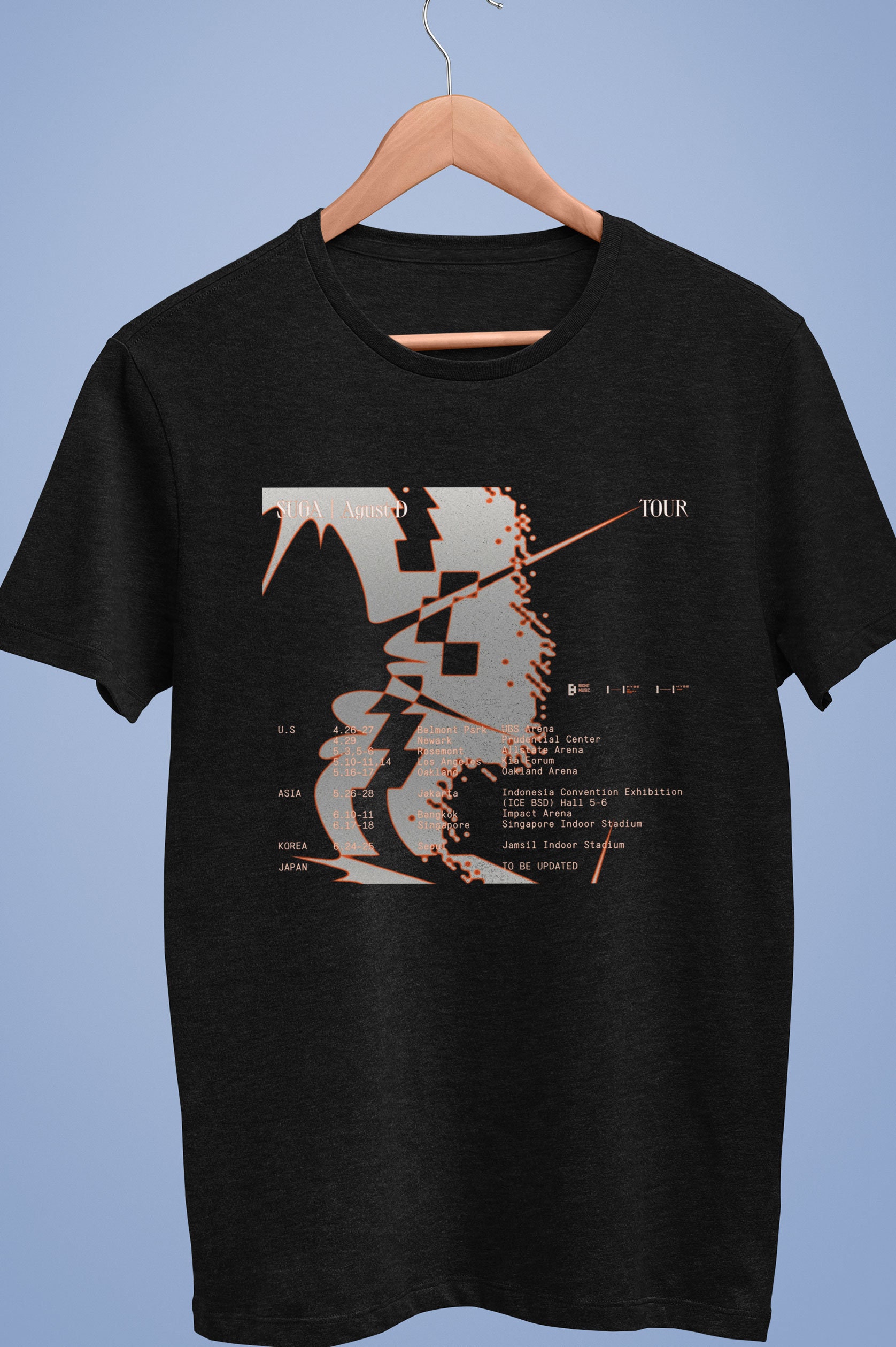 Agust D Shirt,Bts Merch, Suga Agustd Tour