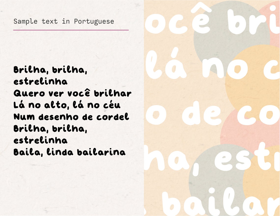 Marunote Kawaii Handwriting Type Bold OTF Cute Font Chunky - Etsy