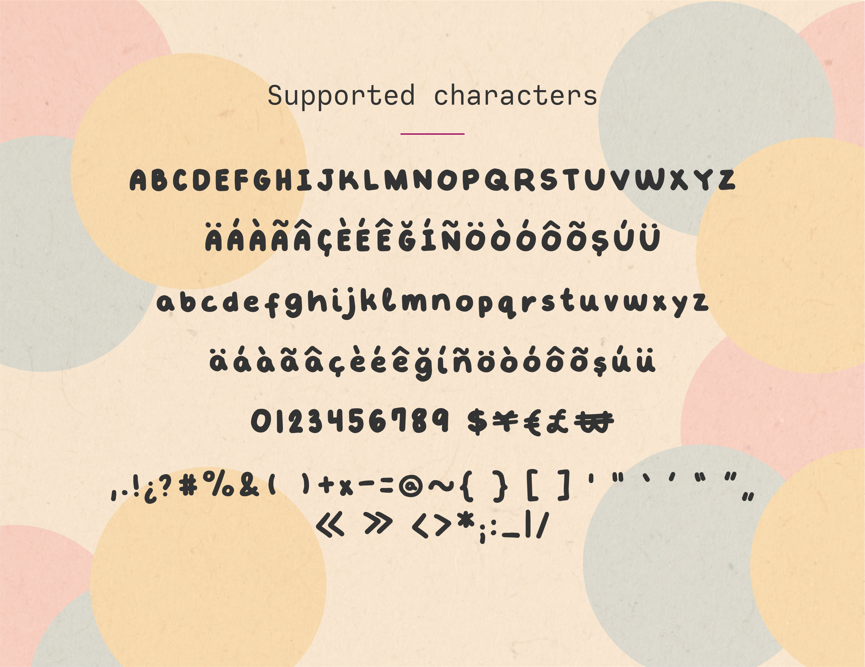 Marunote Kawaii Handwriting Type Bold OTF Cute Font Chunky Fonts ...