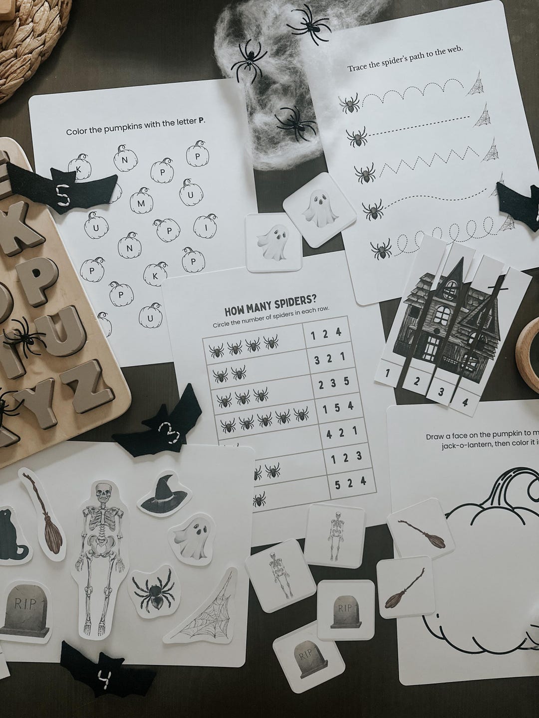 Homeschool Halloween Unit Study Printable Bundle - Etsy
