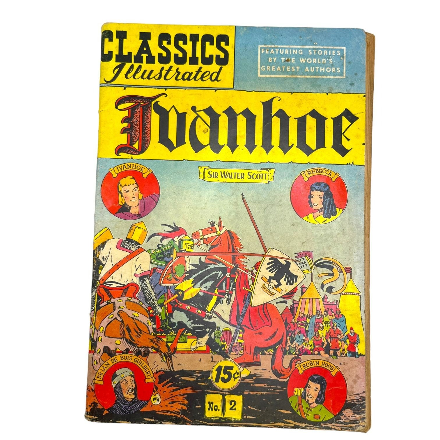 Classics Illustrated Ivanhoe Sir Walter Scott 2 Comic Book - Etsy