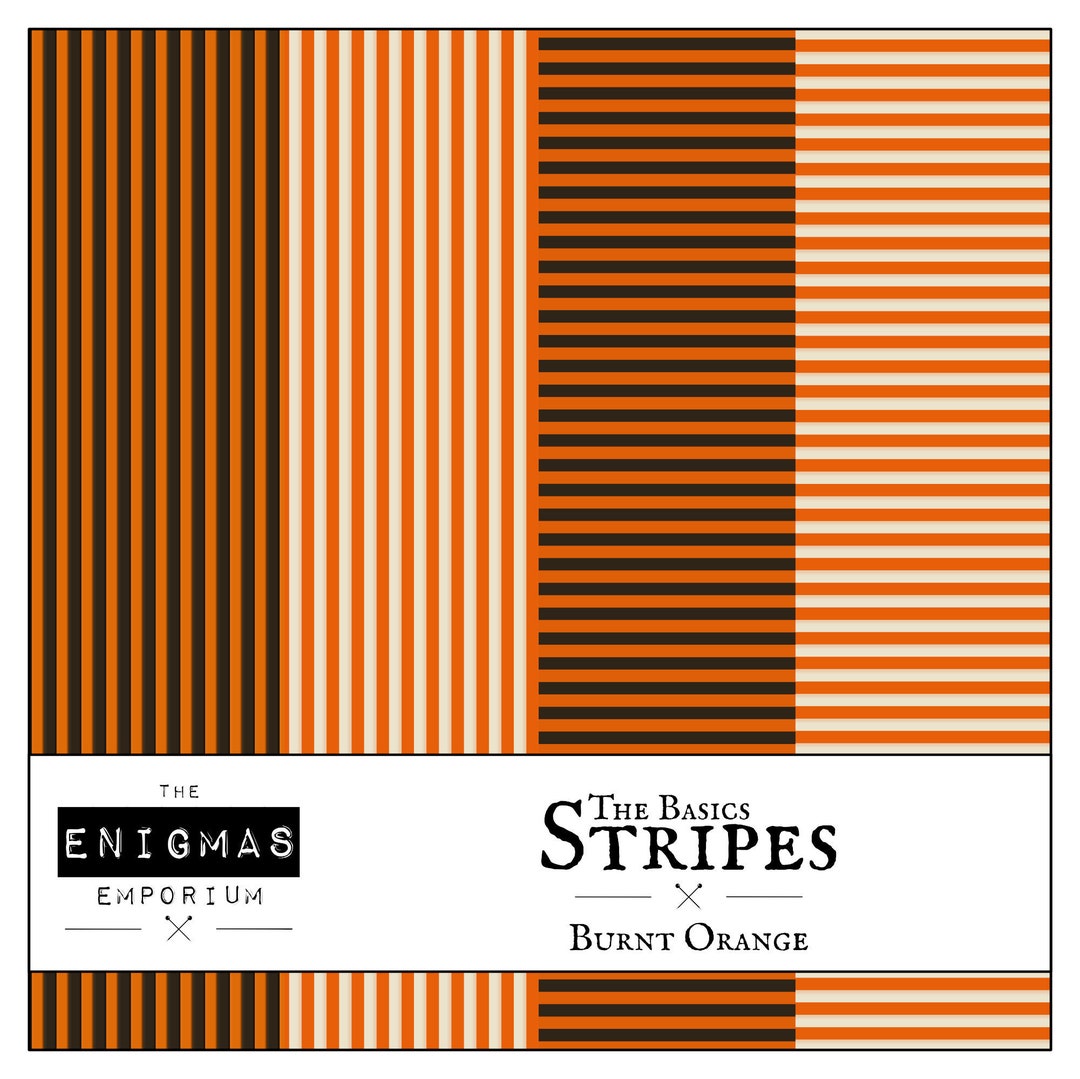 Stripe A4 Paper - Burnt Orange - Etsy