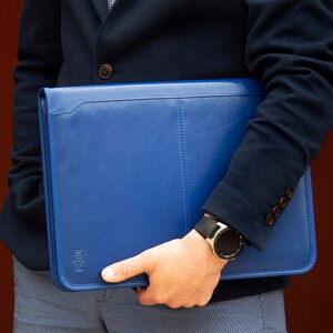 Leather Organizer, Personalized Leather Portfolio, Leather Document ...