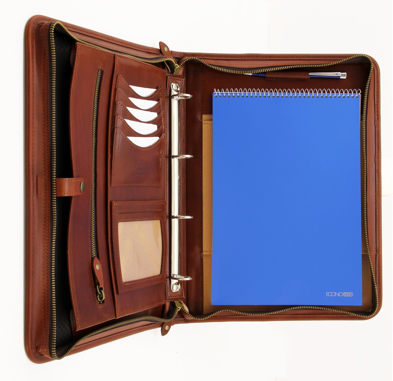 Italian Leather Portfolio, Business Folder, Conference A4 Folder ...