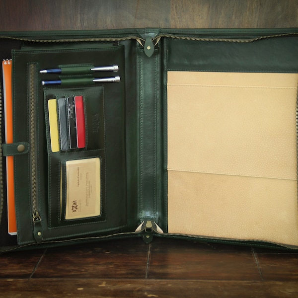 Leather A4 Document Holder - Etsy