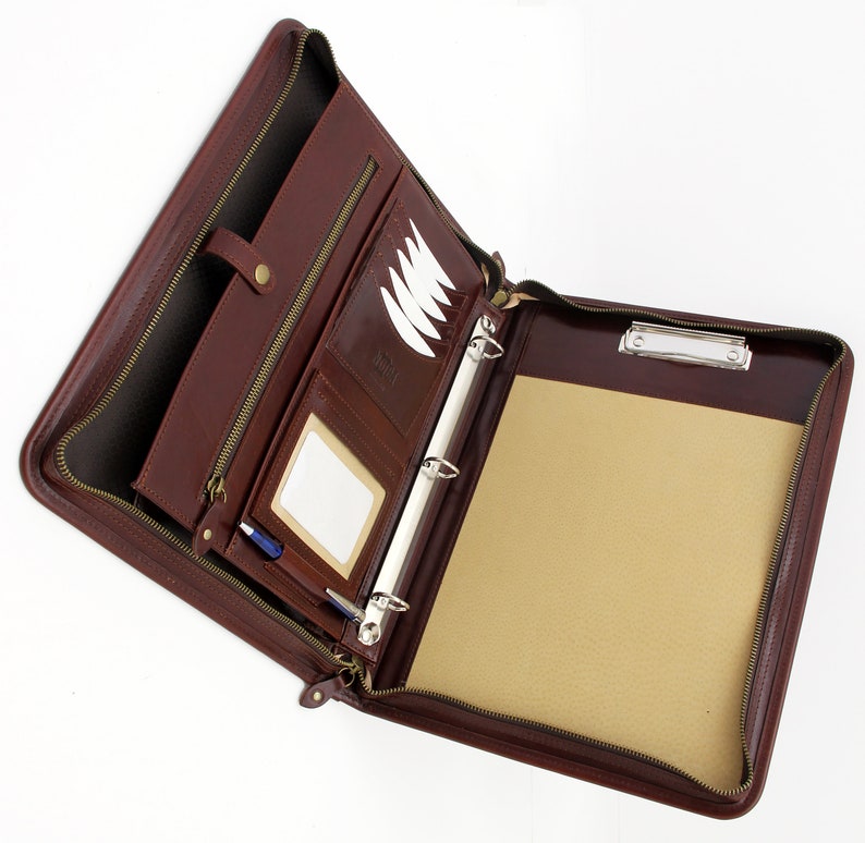 Executive Leather Padfolio Professional Business Portfolio - Etsy