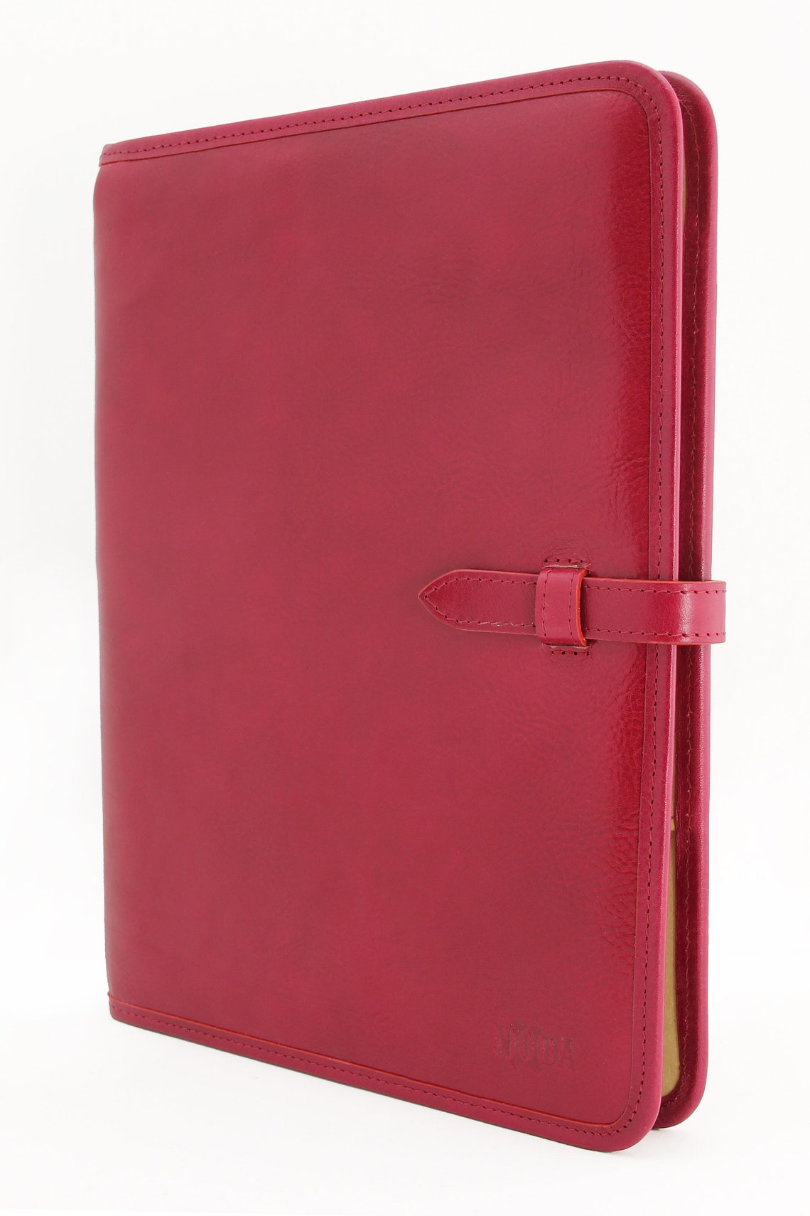Leather Portfolio Notepad Holder Notebook Covers Leather | Etsy