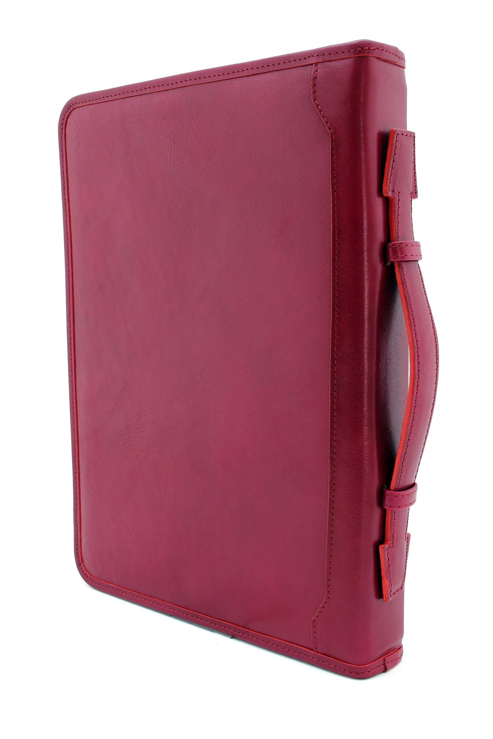 Zip Portfolio / Case Ring Binder / Zippered Binder Pockets / Handmade ...