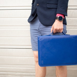 Leather Portfolio, Zipped Business Folder, Conference Folder A4 ...