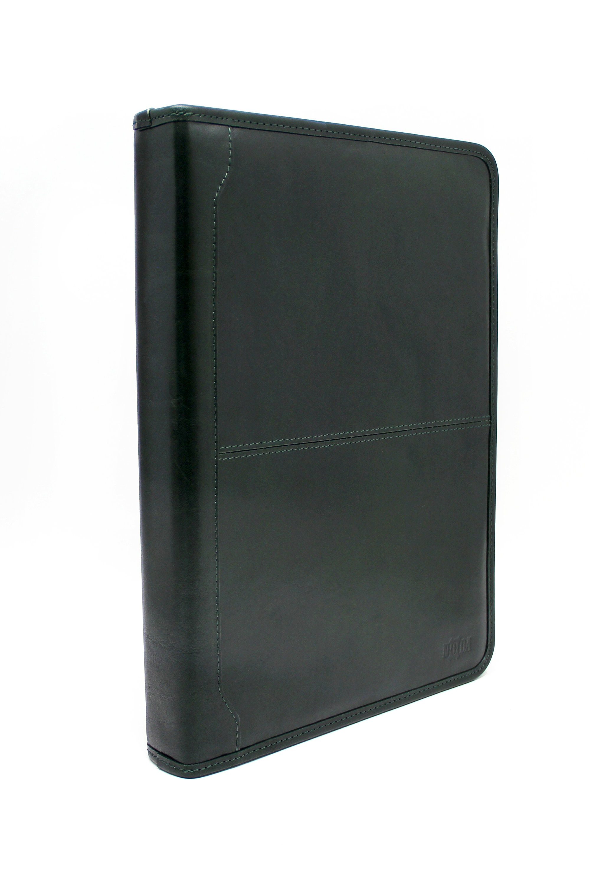 Personalized Leather portfolio A4 Notebook holder Leather padfolio ...