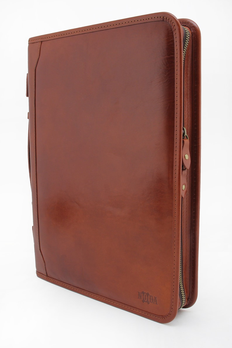 Leather Organizer Leather Document Folder Leather Portfolio - Etsy