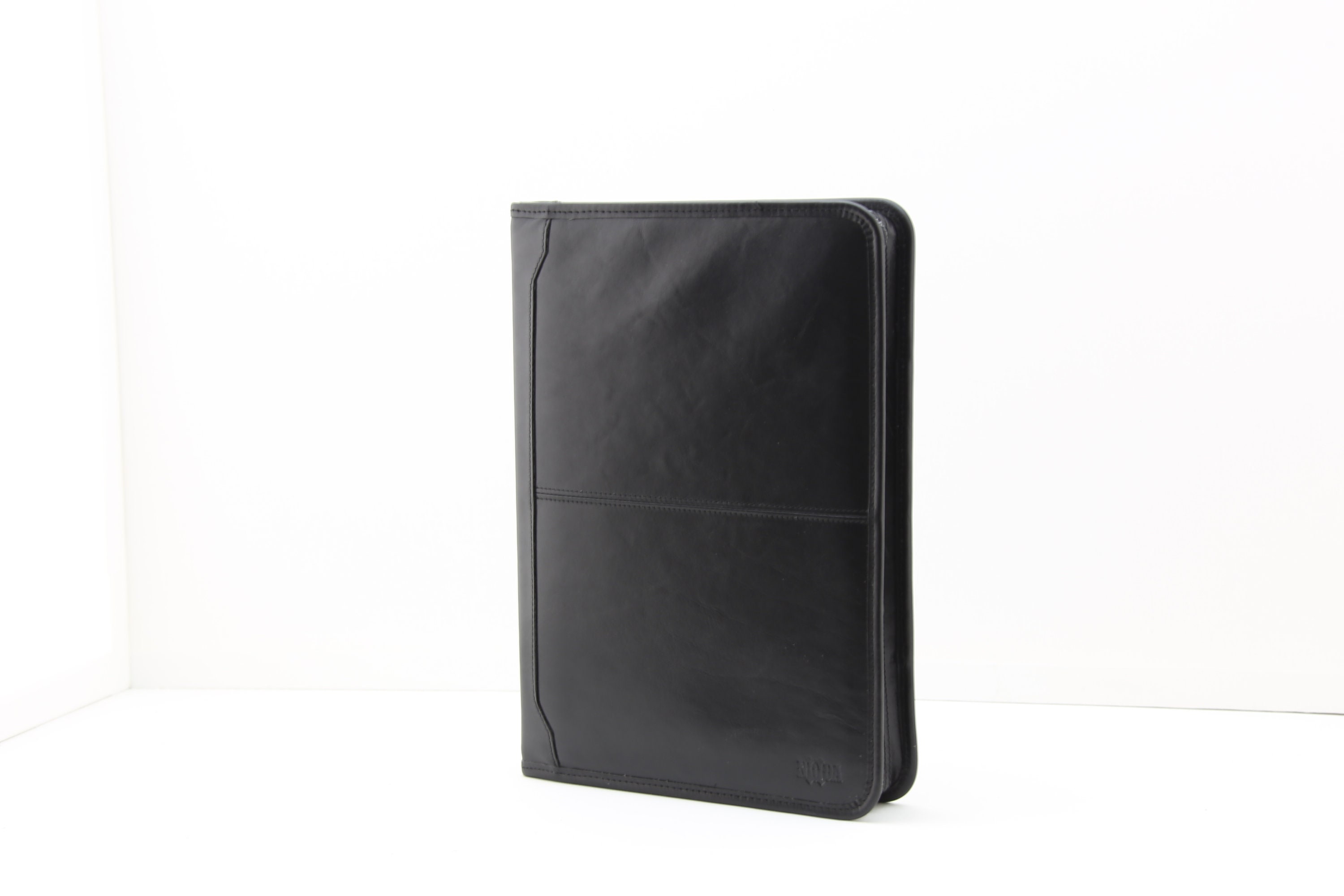 Leather Padfolio Black, Genuine Leather folder, Conference Portfolio ... Leather Padfolio Black, Genuine Leather folder, Conference Portfolio ...