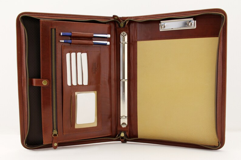Noda Executive Leather Padfolio Professional Business - Etsy