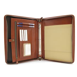 Leather Business Portfolio ,leather Folio Cover, A4 and Letter Size ...