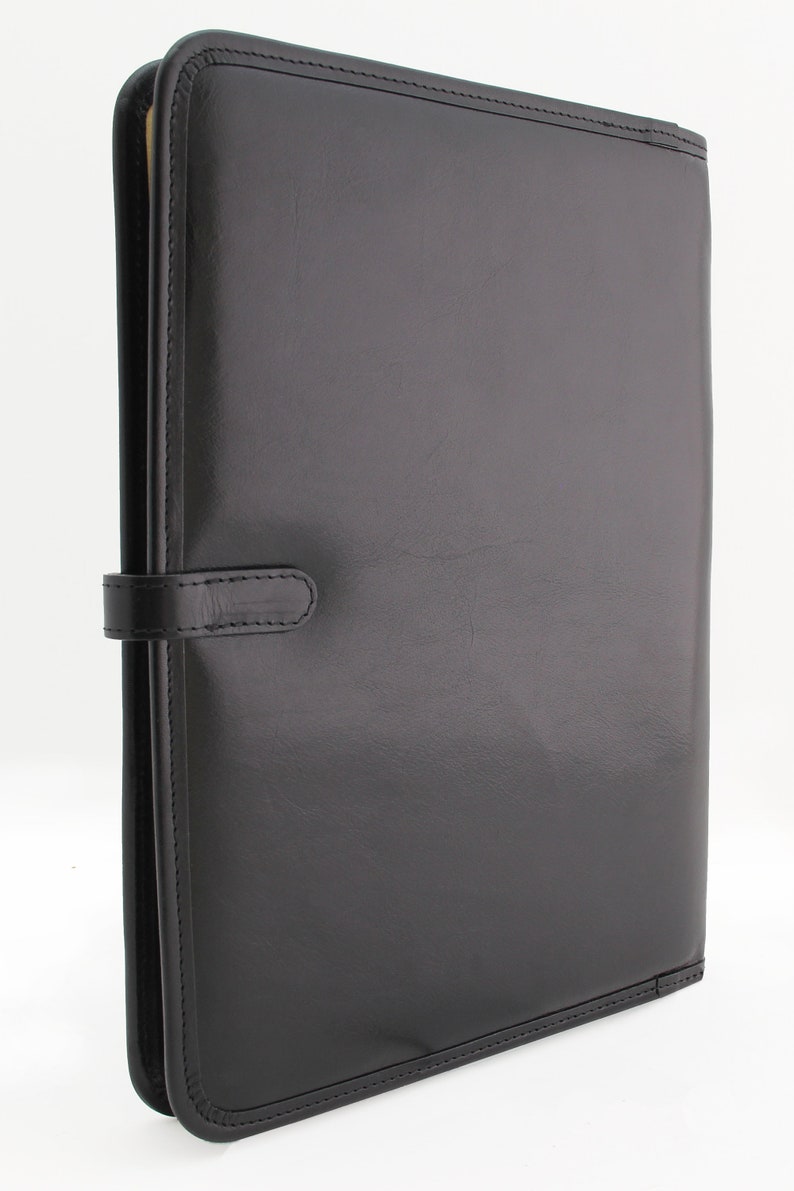 Leather Portfolio Leather Folio A4 Personalized Document - Etsy