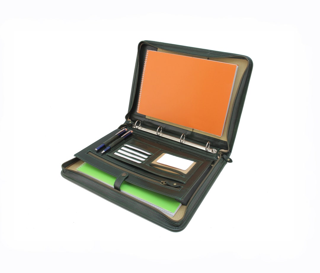 Leather Binder 4-ring,leather Binder, Leather Binder Cover, Leather ...