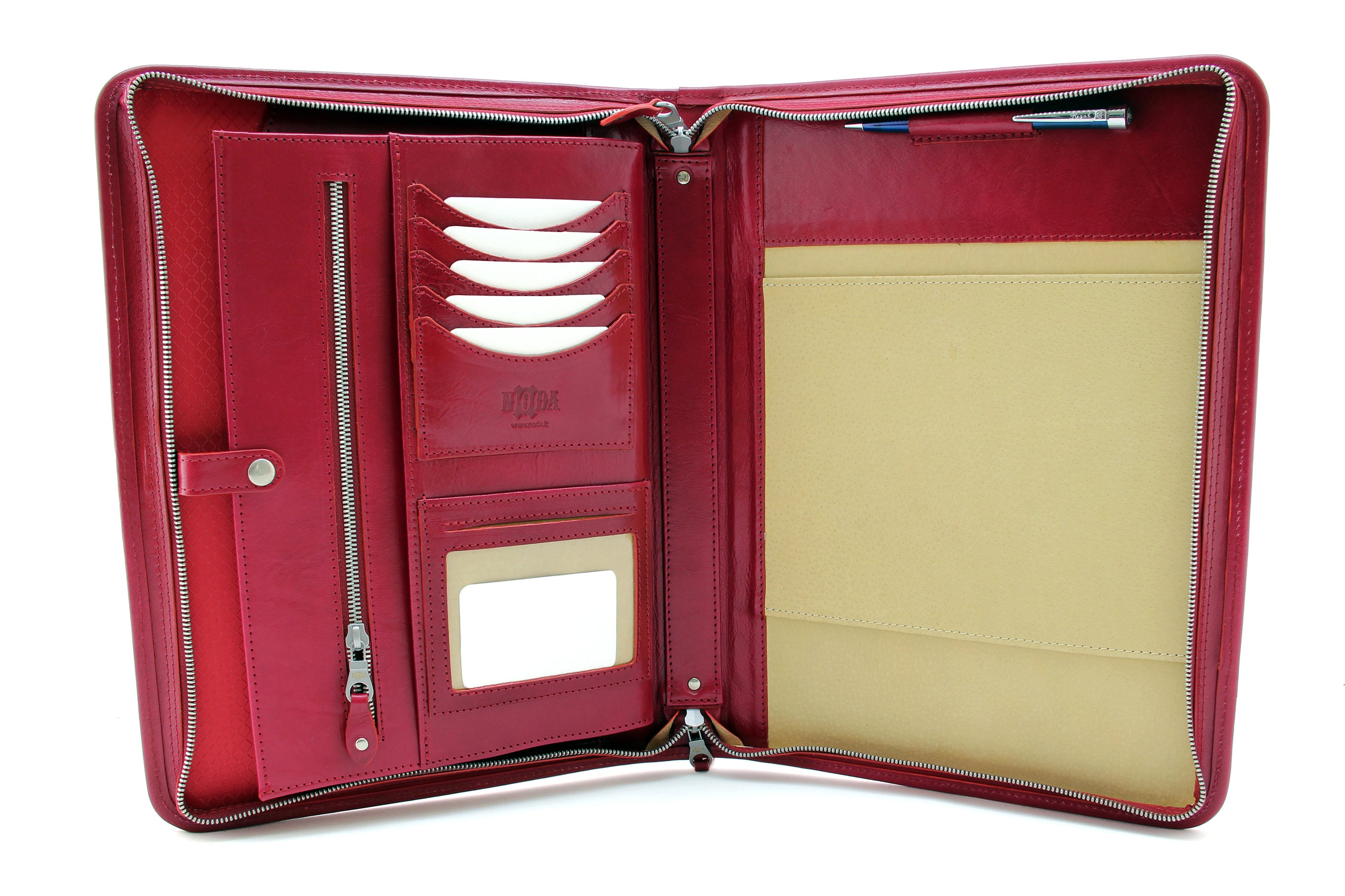 Leather Padfolio Black, Genuine Leather folder, Conference Portfolio ... Leather Padfolio Black, Genuine Leather folder, Conference Portfolio ...