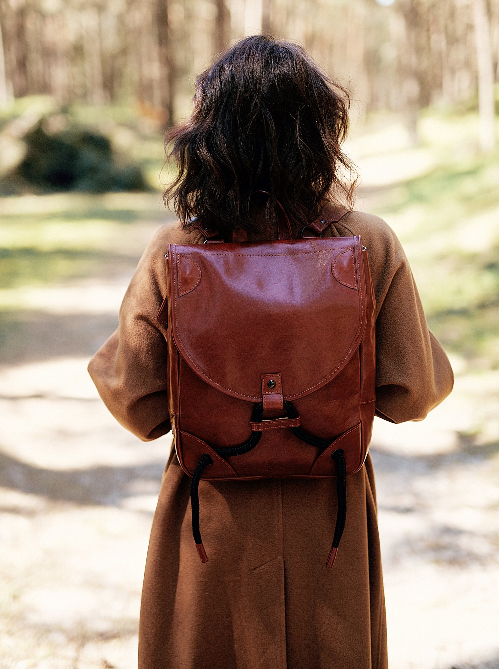 Italian Leather Backpack With Handle Leather Bag for Men or | Etsy