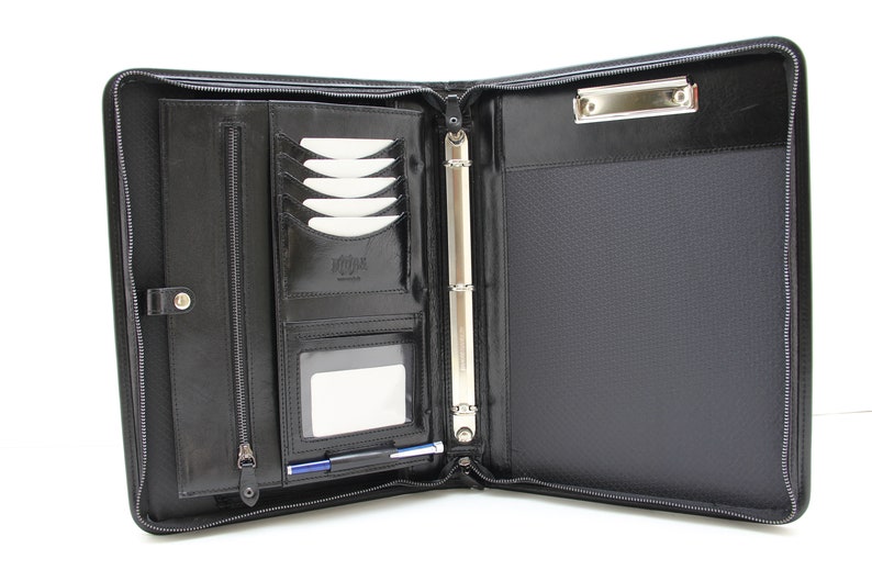 Leather Organizer Leather Document Folder Leather Portfolio | Etsy