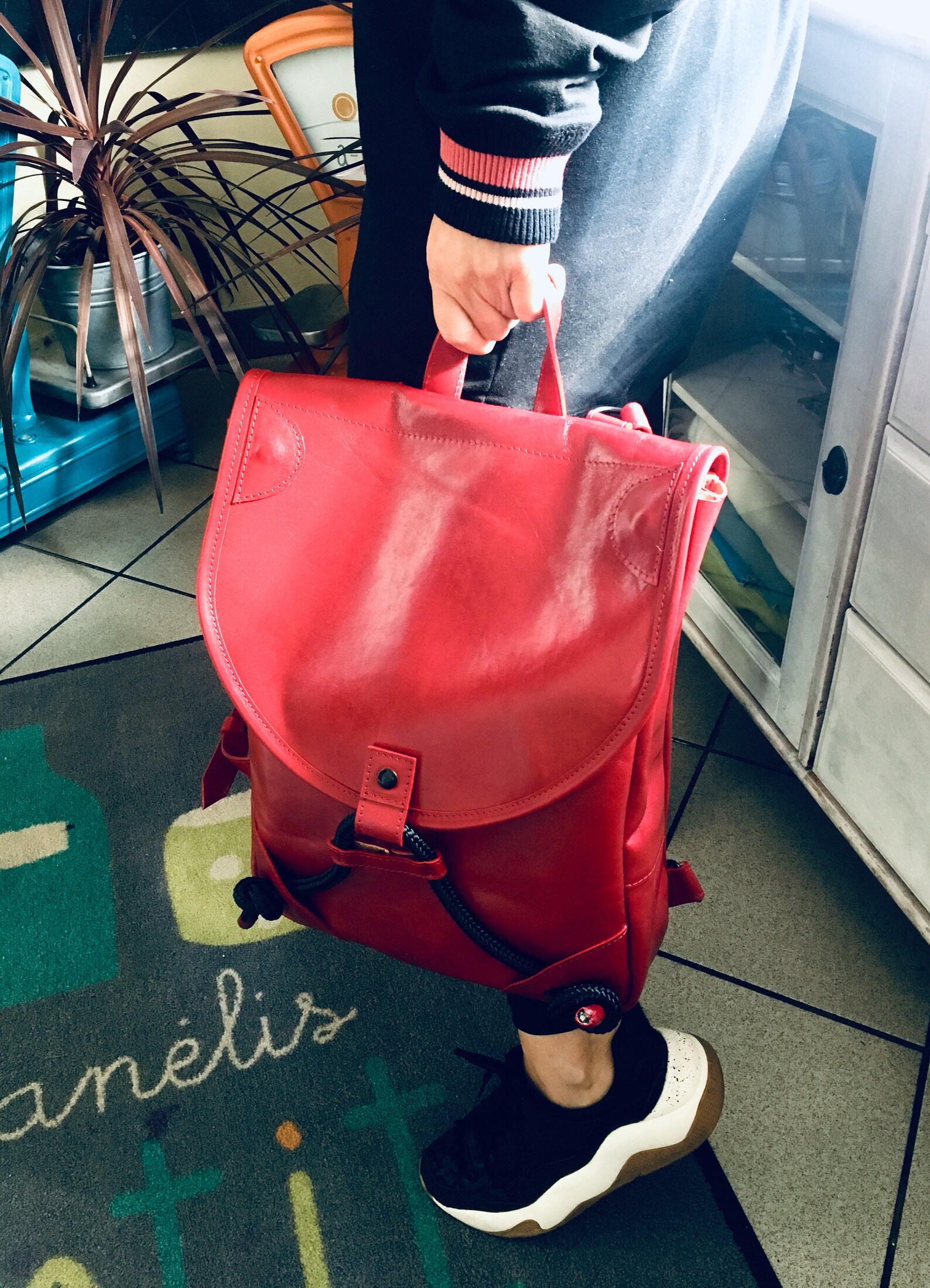 Custom Backpacks, Women and Men Leather Weekender, Custom Made ...