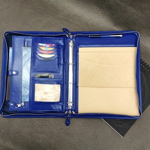 Leather Organizer, Personalized Leather Portfolio, Leather Document ...