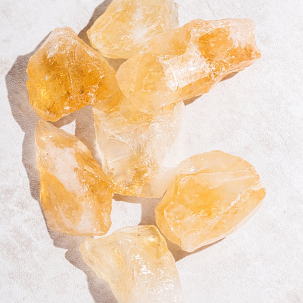 Raw Citrine Crystal - Etsy
